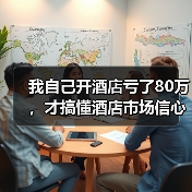 我自己开酒店亏了80万，才搞懂酒店市场信心改善的门道